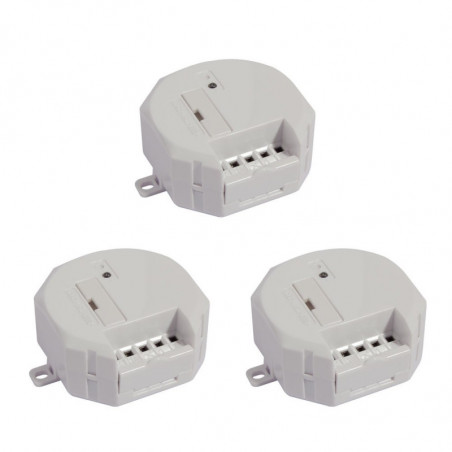 Dmatik - DiO - Pack de 3 modules pour volet roulant 230VAC / 24V